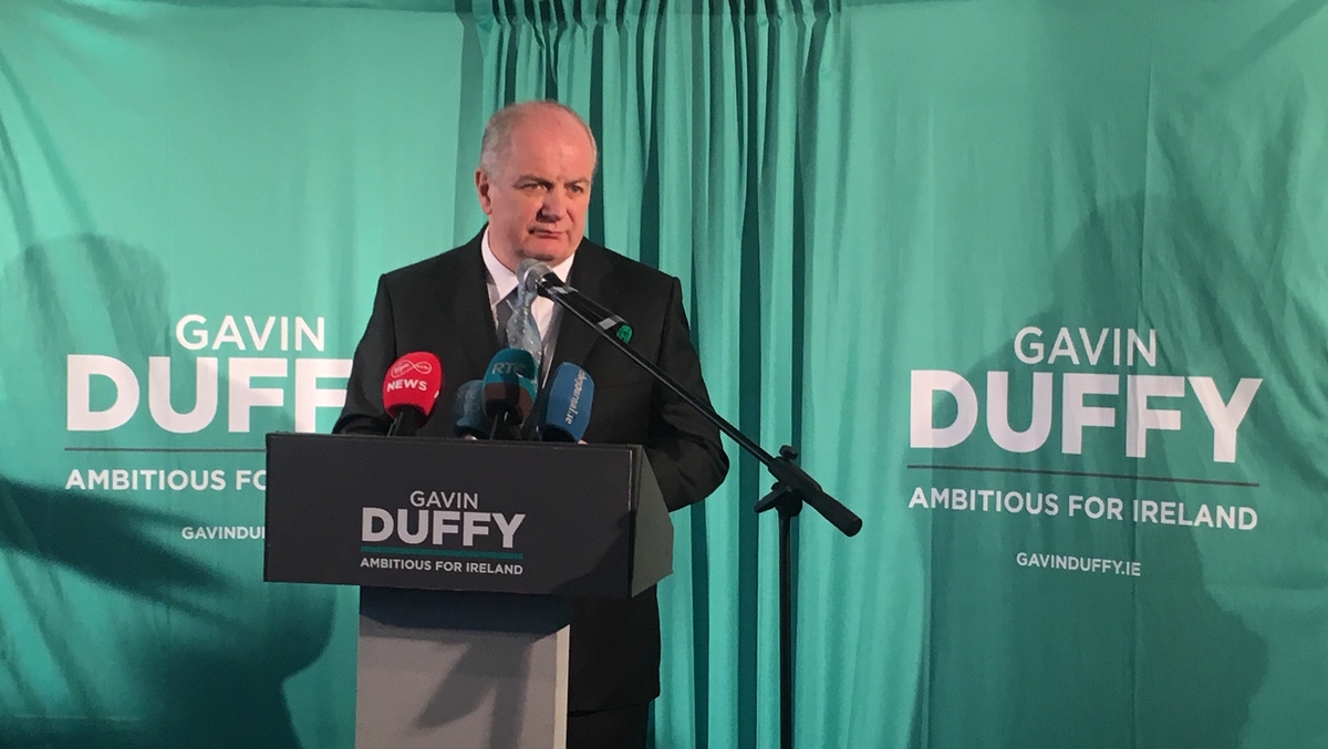 Presidential candidate interview, Gavin Duffy | Morning Ireland - RTÉ ...