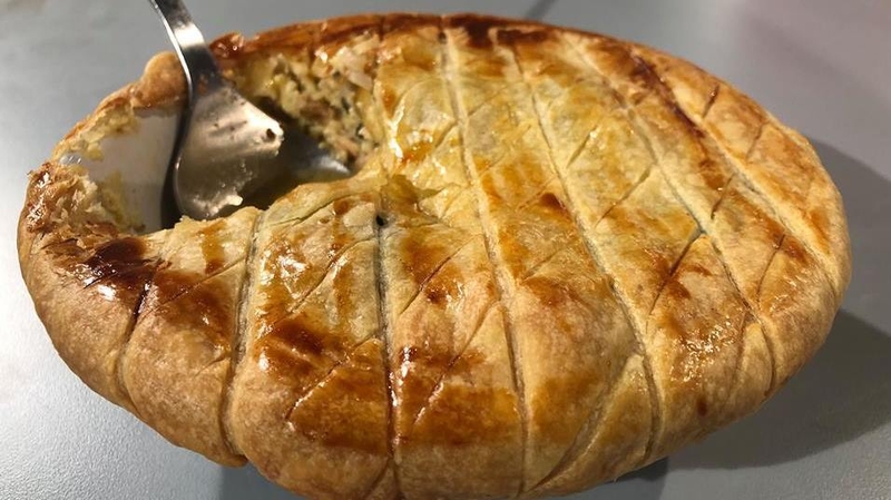 Kevin Dundon's Salmon & Kale Pie: Today