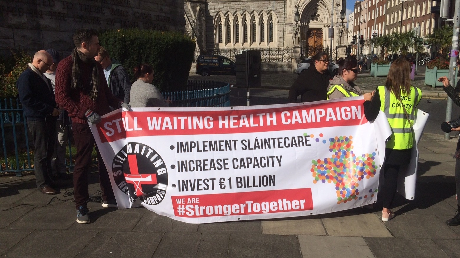 Calls for more investment in health service at protest