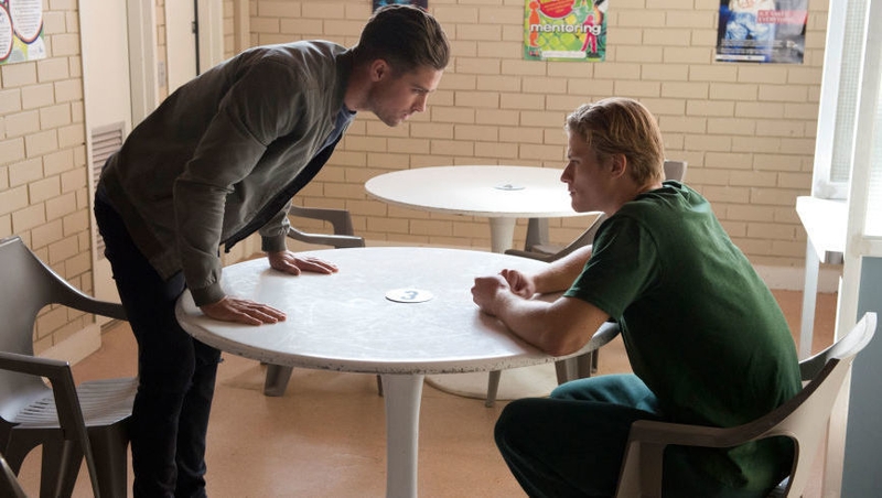 Tyler confronts Cassius on Neighbours