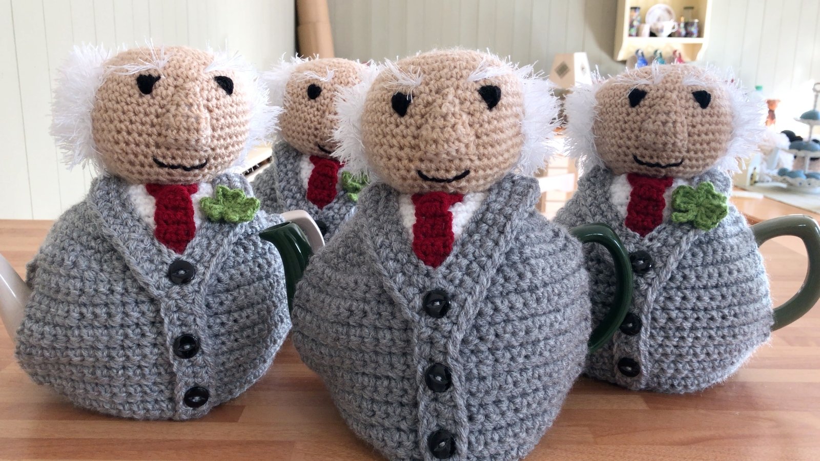 Pot Look: Orders for Michael Tea Higgins cosies pour in