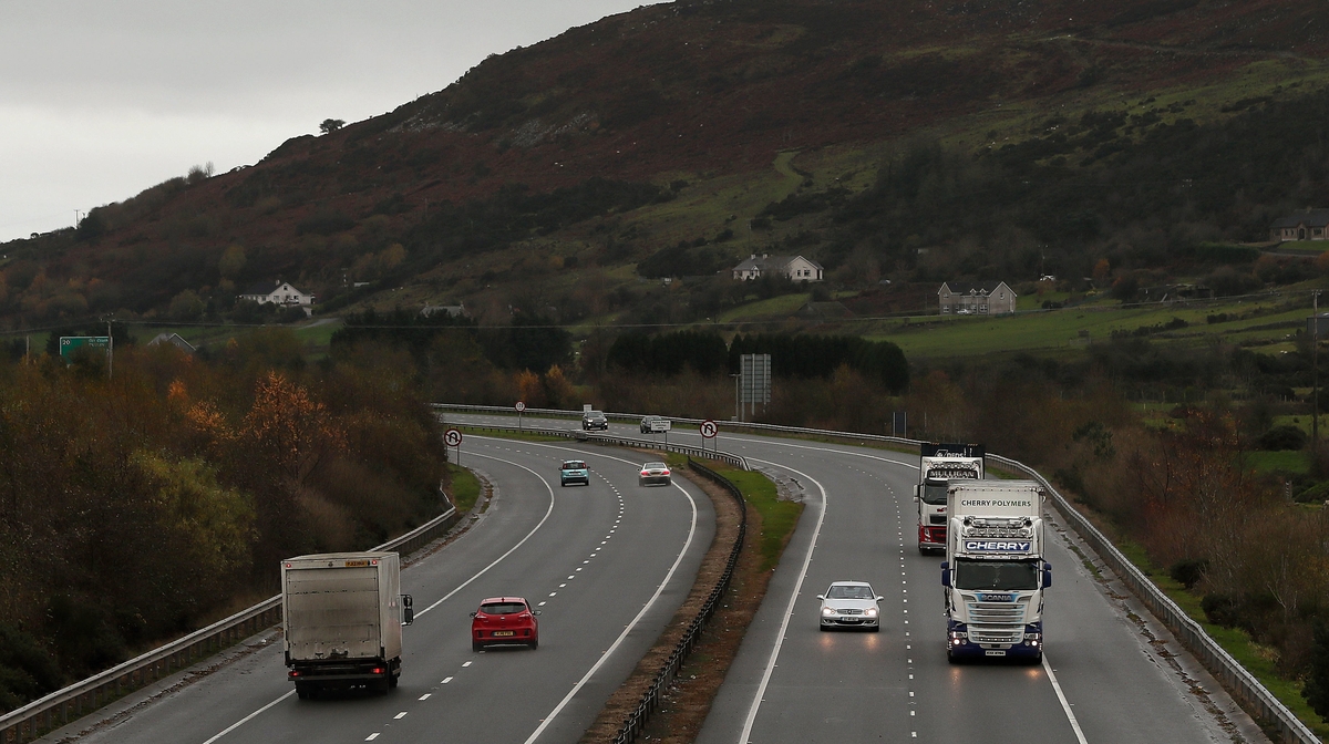 Efforts to avoid a hard border between the Republic of Ireland and ...