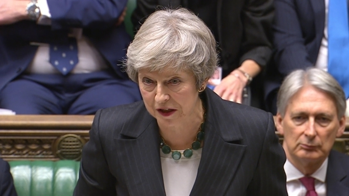 Theresa May takes Commons questions on her Brexit deal | News At One ...