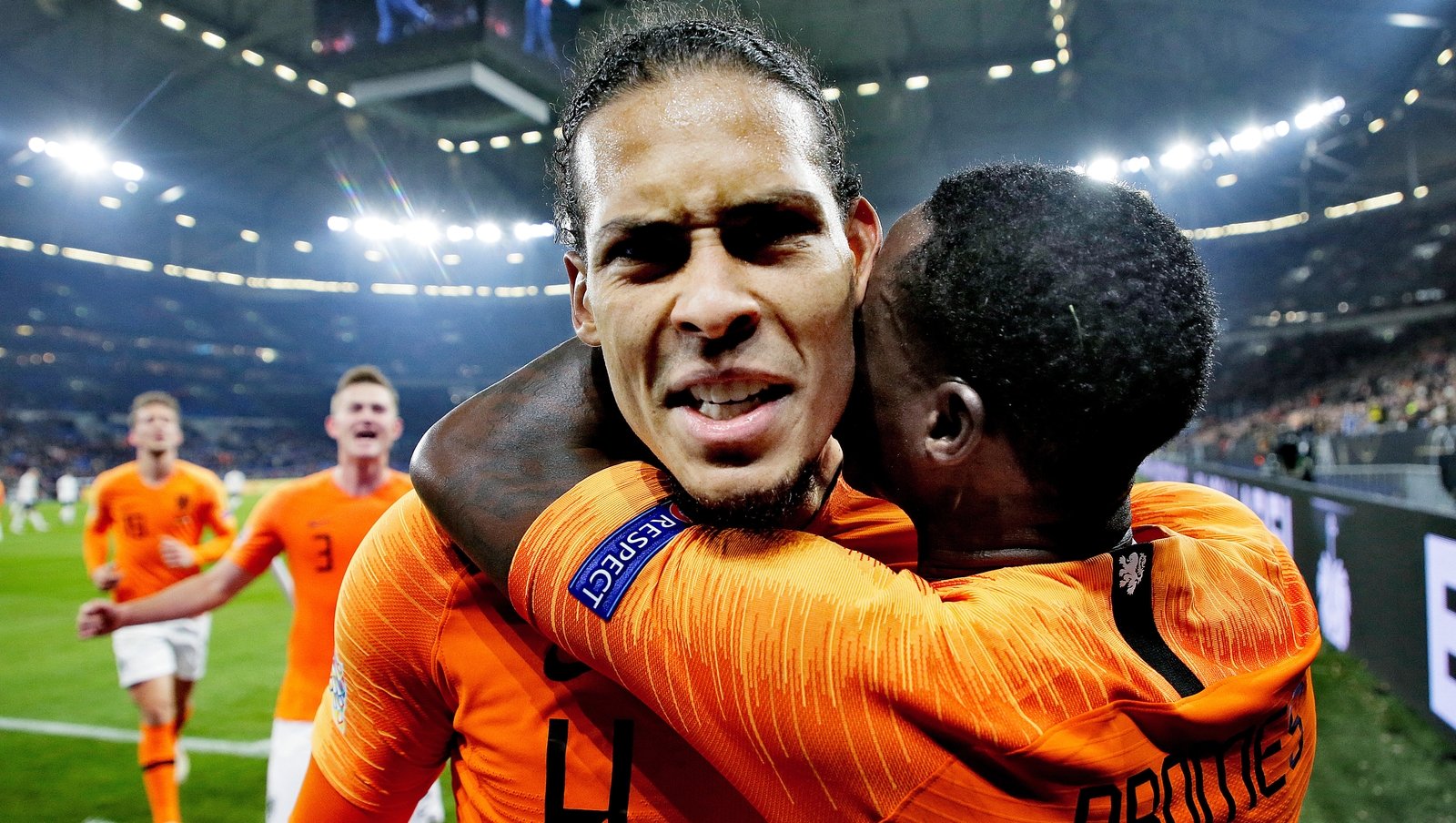 Van Dijk consoles grieving ref with 'tears in his eyes'