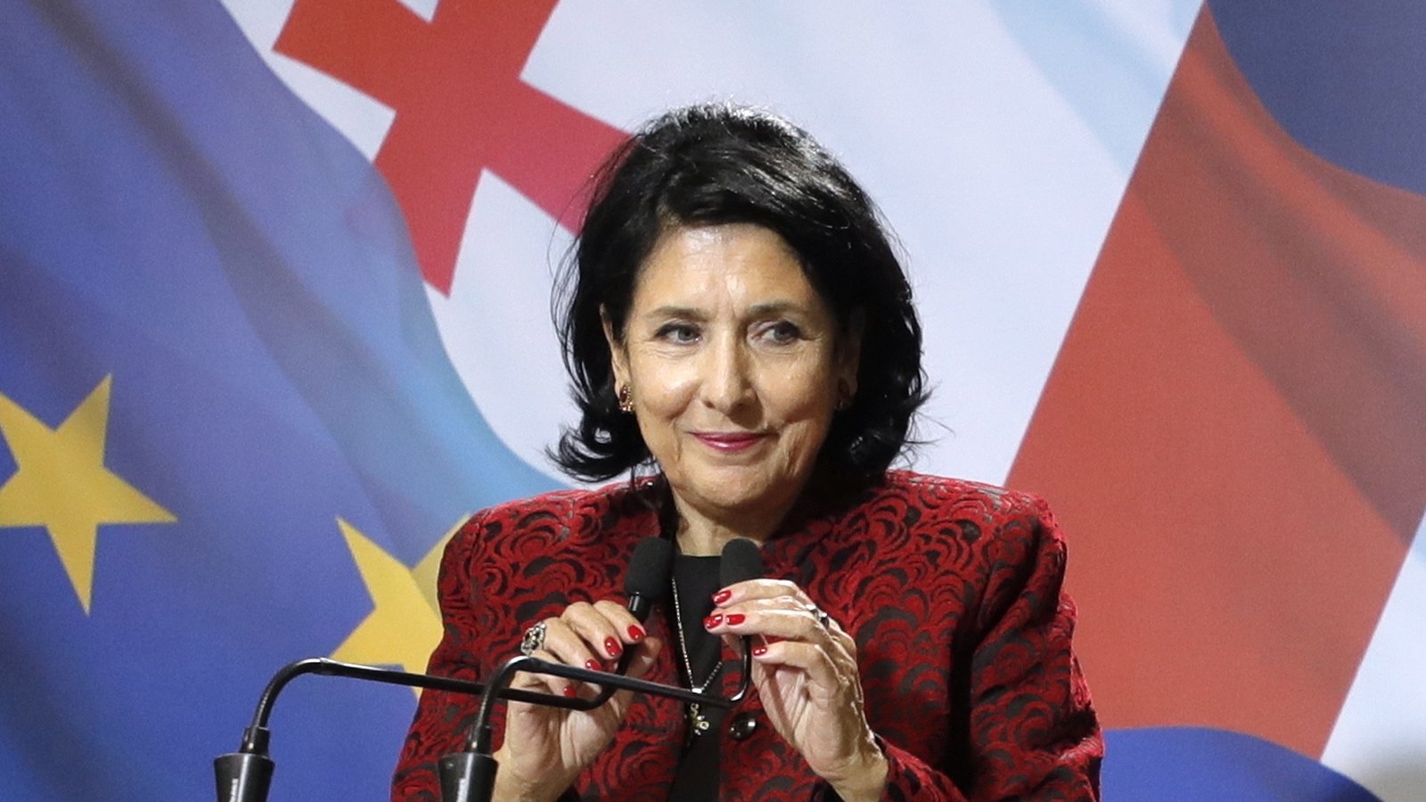 Georgia elects first female president