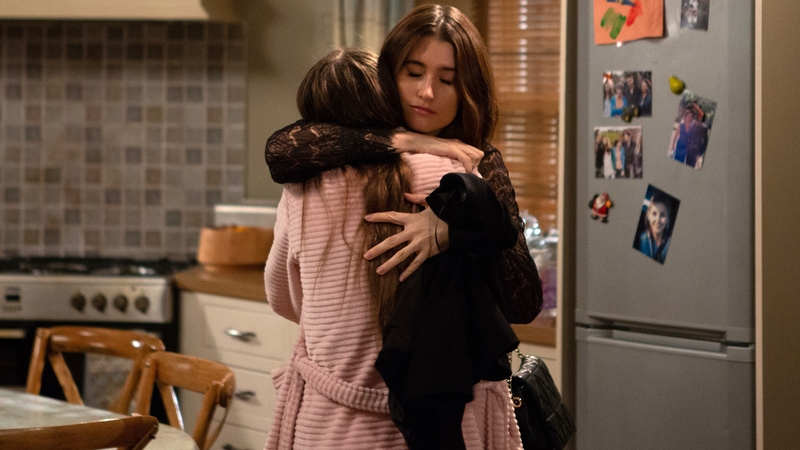 Debbie says goodbye as she leaves for court