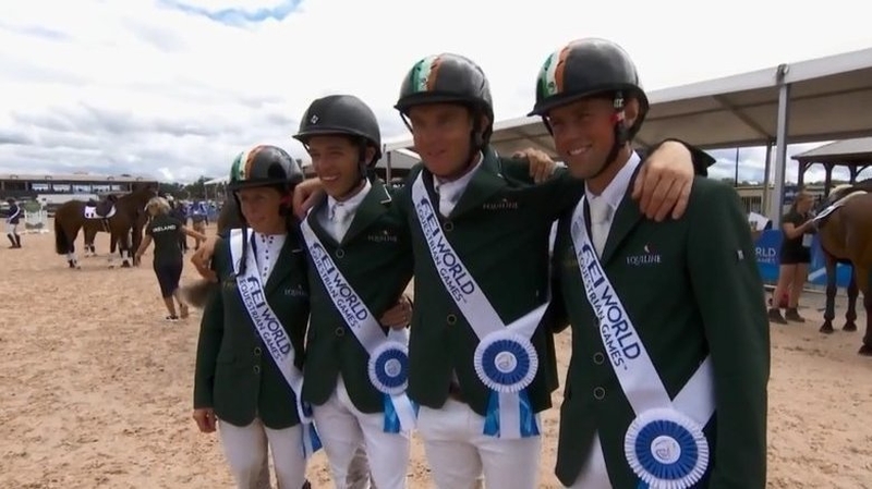 Ireland win historic silver at World Equestrian Games