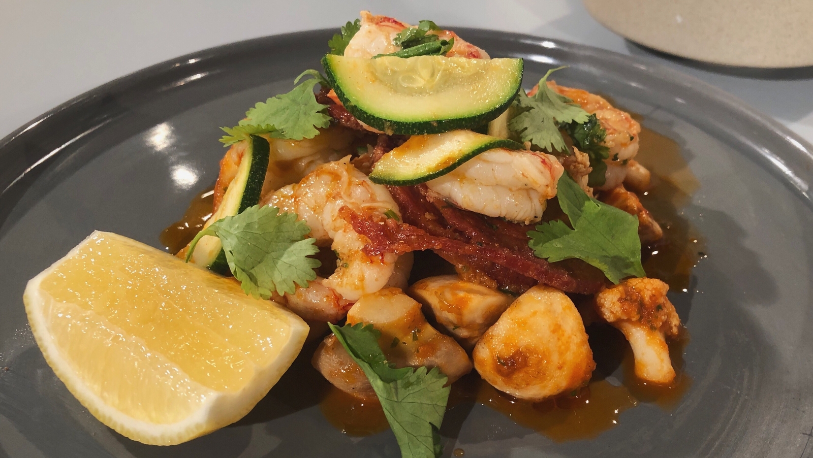 Wade Murphy's Mediterranean Style Prawns