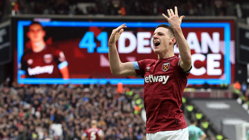 Declan Rice named in England squad