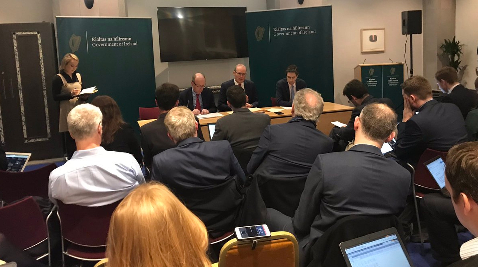 Progress in Irish plans for no-deal Brexit - Coveney