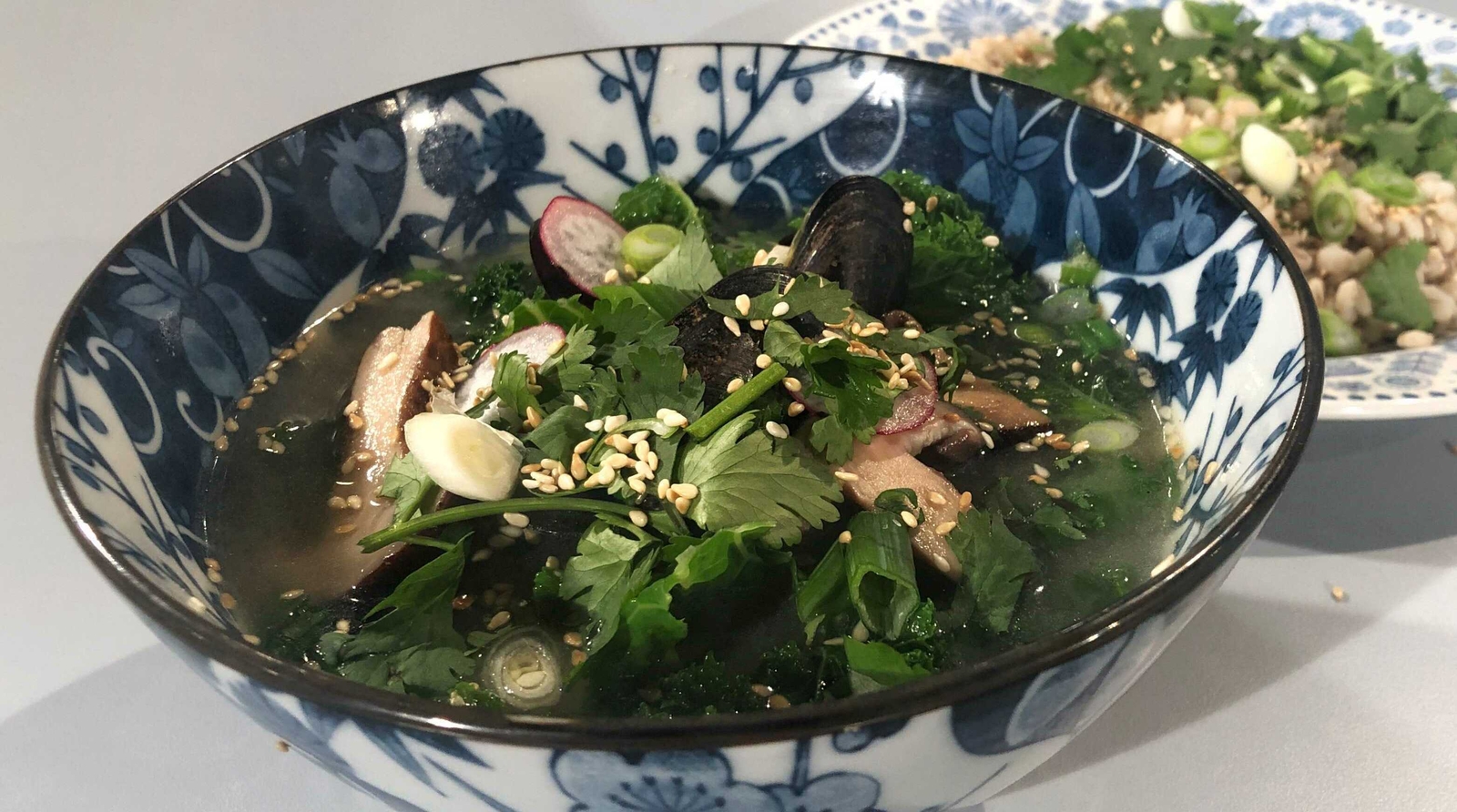 Jack O' Keefe's Mussel & Miso Broth: Today