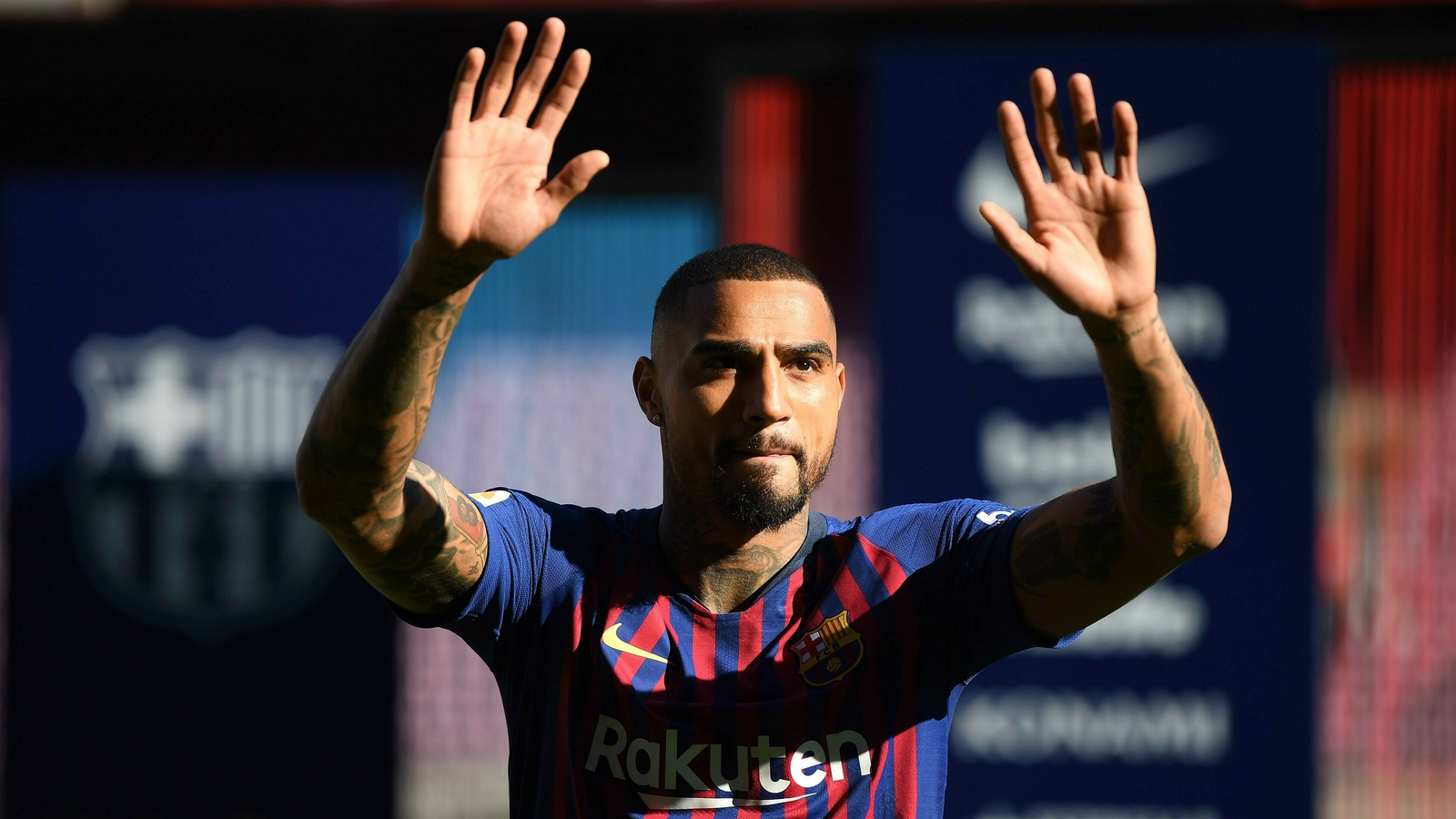Boateng happy to be a bit-part player at Barcelona