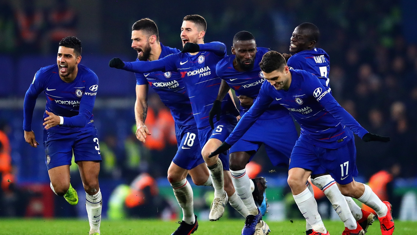Recap: Chelsea beat Spurs on pens to reach cup final