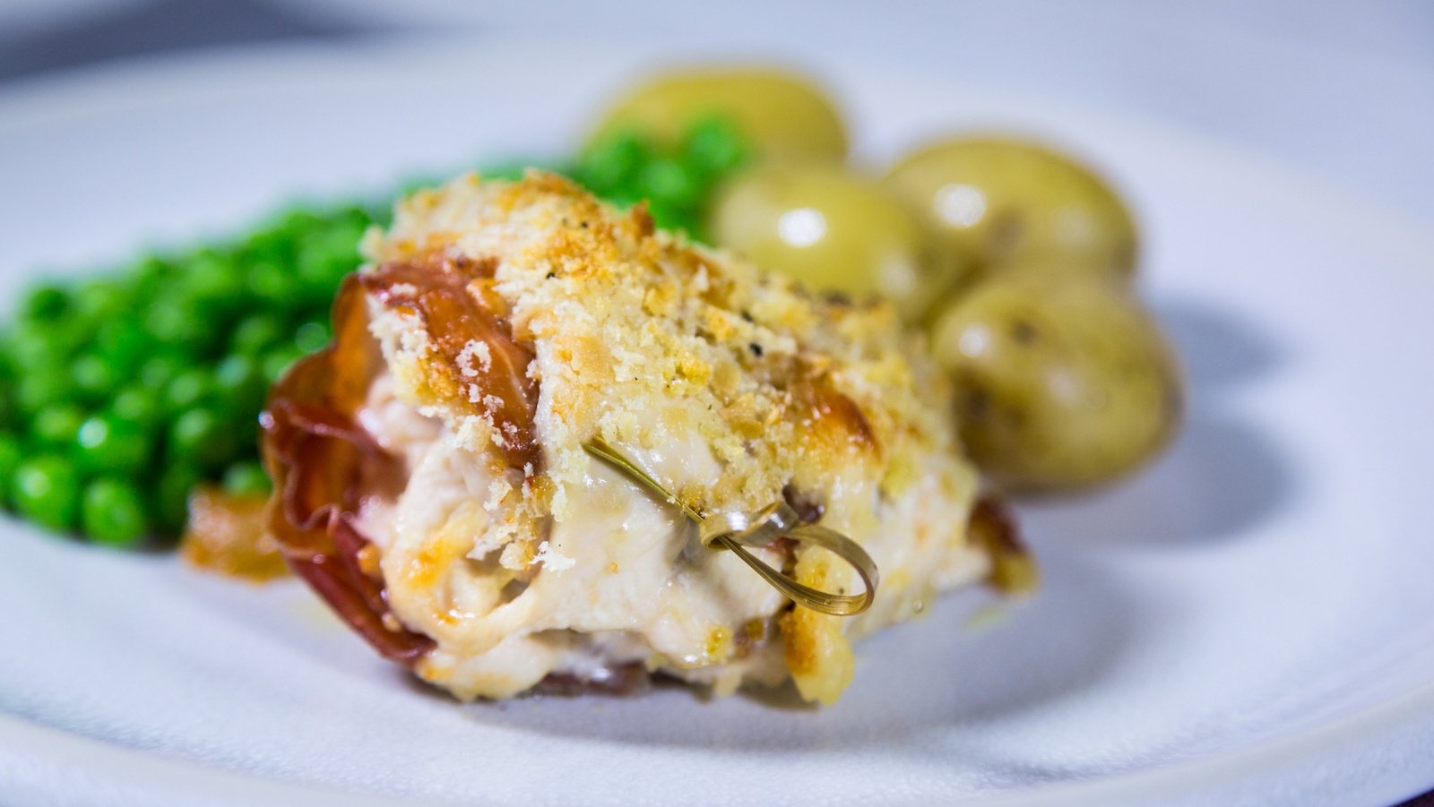 Crispy Chicken & Ham Roll-Ups: OT