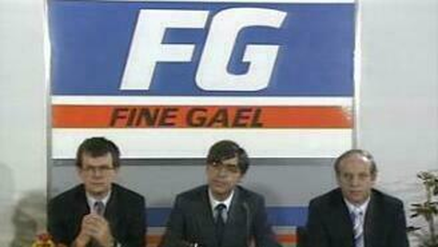 RTÉ Archives | Collections | Alan Dukes New Leader Fine Gael