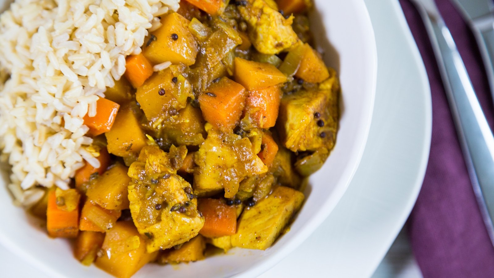 Chicken & Ginger Curry Fragrant Rice: OT