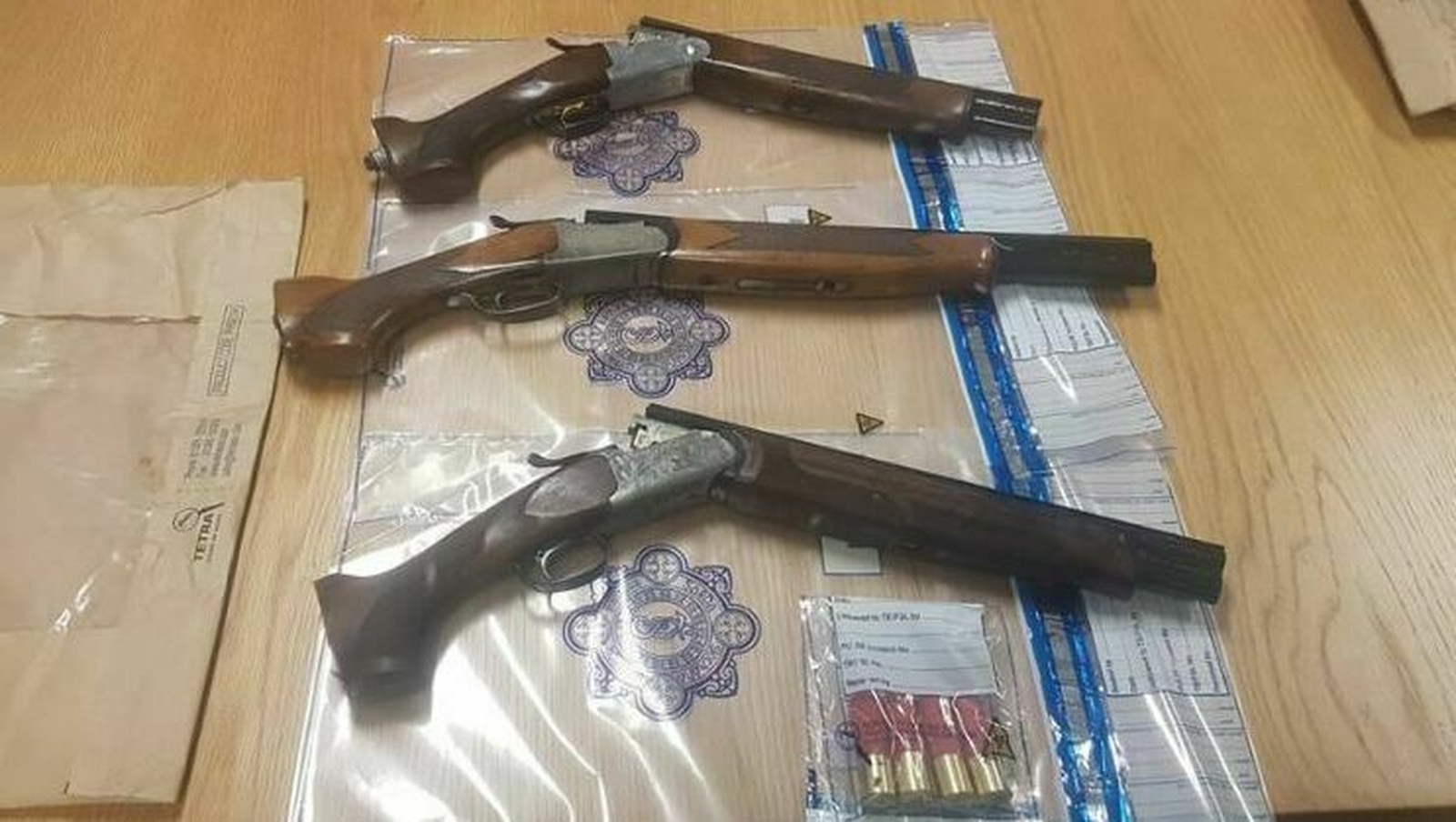 Five sawn-off shotguns seized in west Dublin
