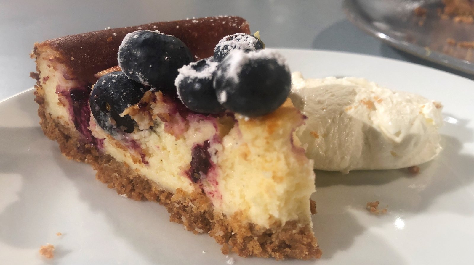 Eunice Power's Lemon & Blueberry Cheesecake: Today