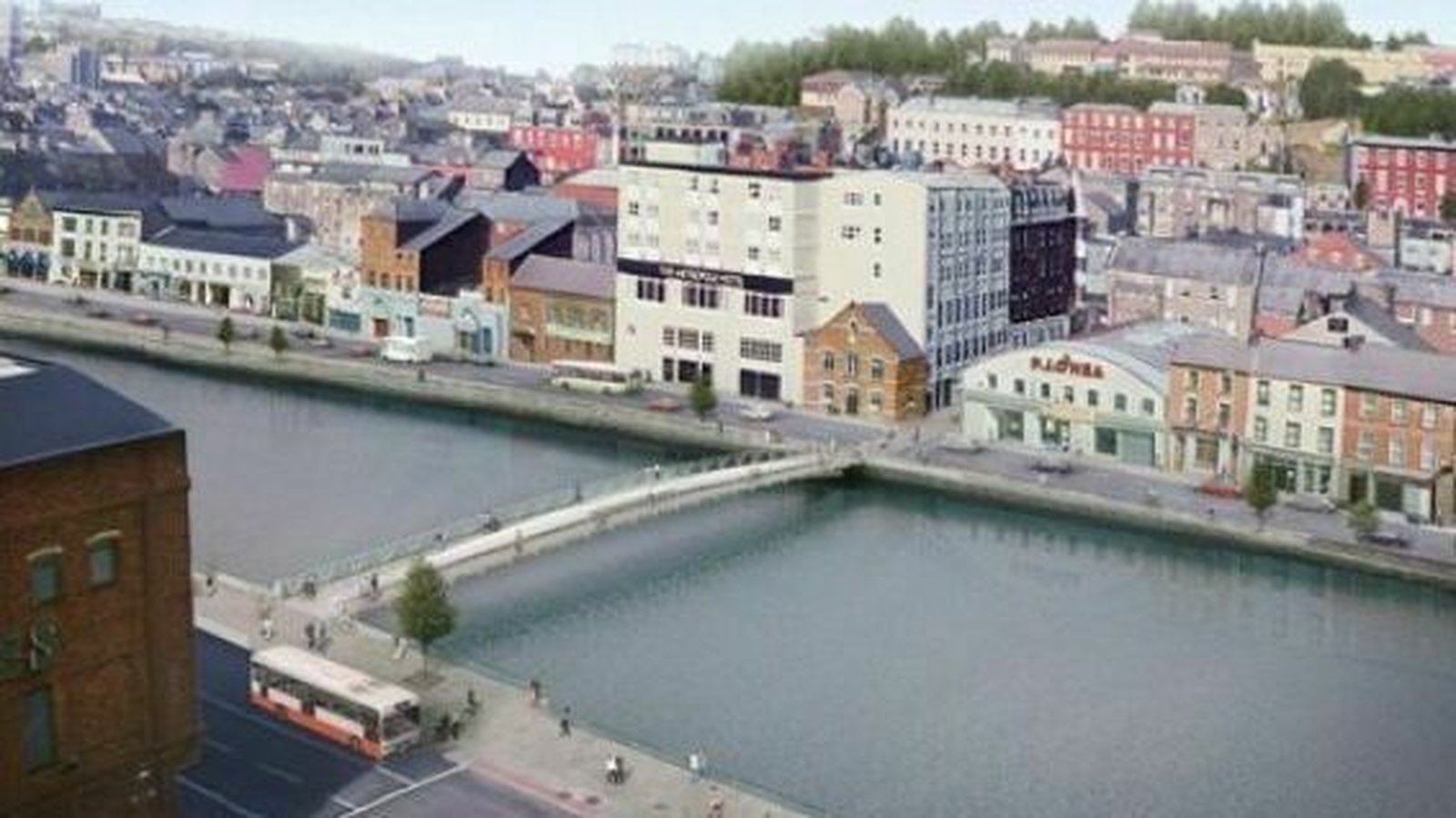 Name of new pedestrian bridge in Cork to be announced