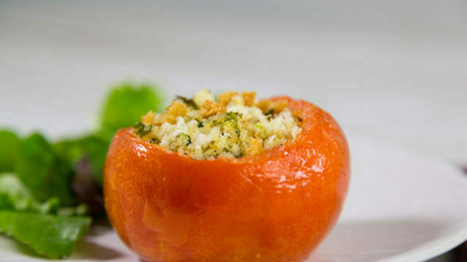 Baked Tomatoes with Goat's Cheese: OT
