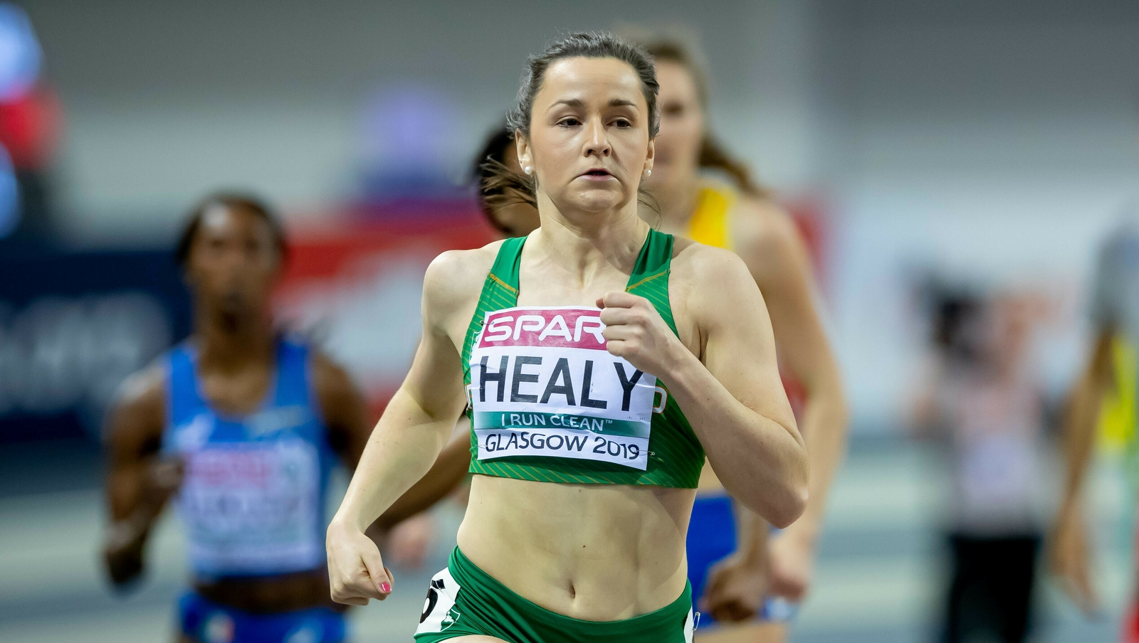 Healy through to semis after strong run in Glasgow