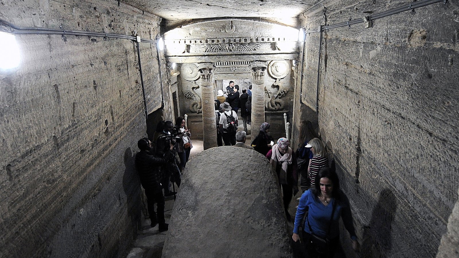 Egypt saves 2,000-year-old catacombs from rising waters