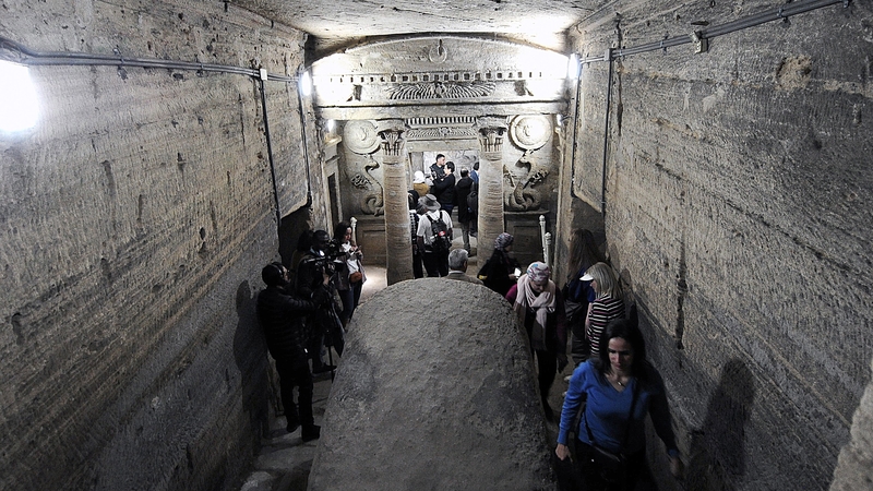 Egypt saves 2,000-year-old catacombs from rising waters