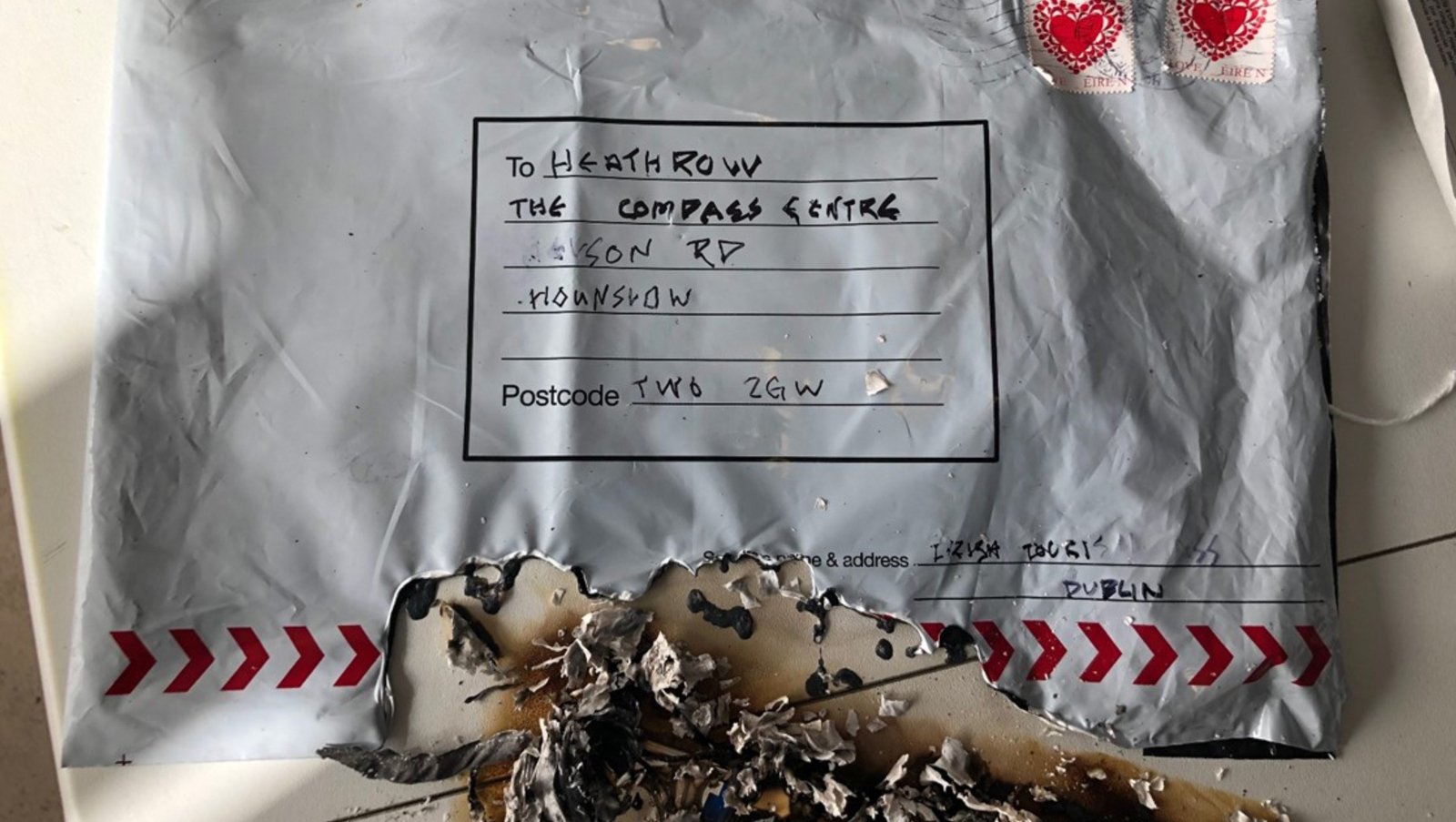 Police investigate dissident links to parcel bombs