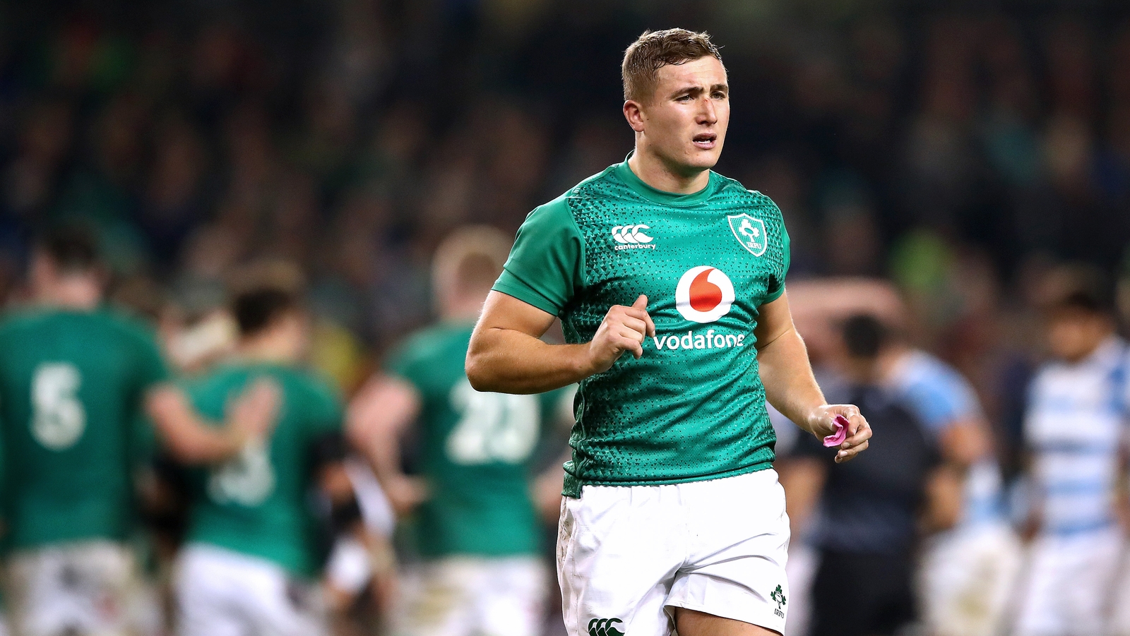 Larmour to start as late replacement for Ireland
