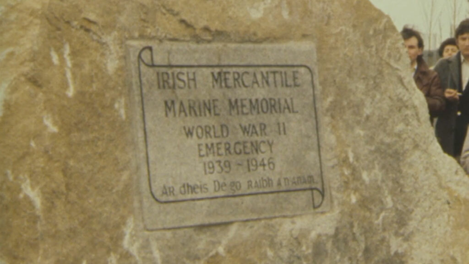 RTÉ Archives | War and Conflict | Memorial To Irish Merchant Seamen