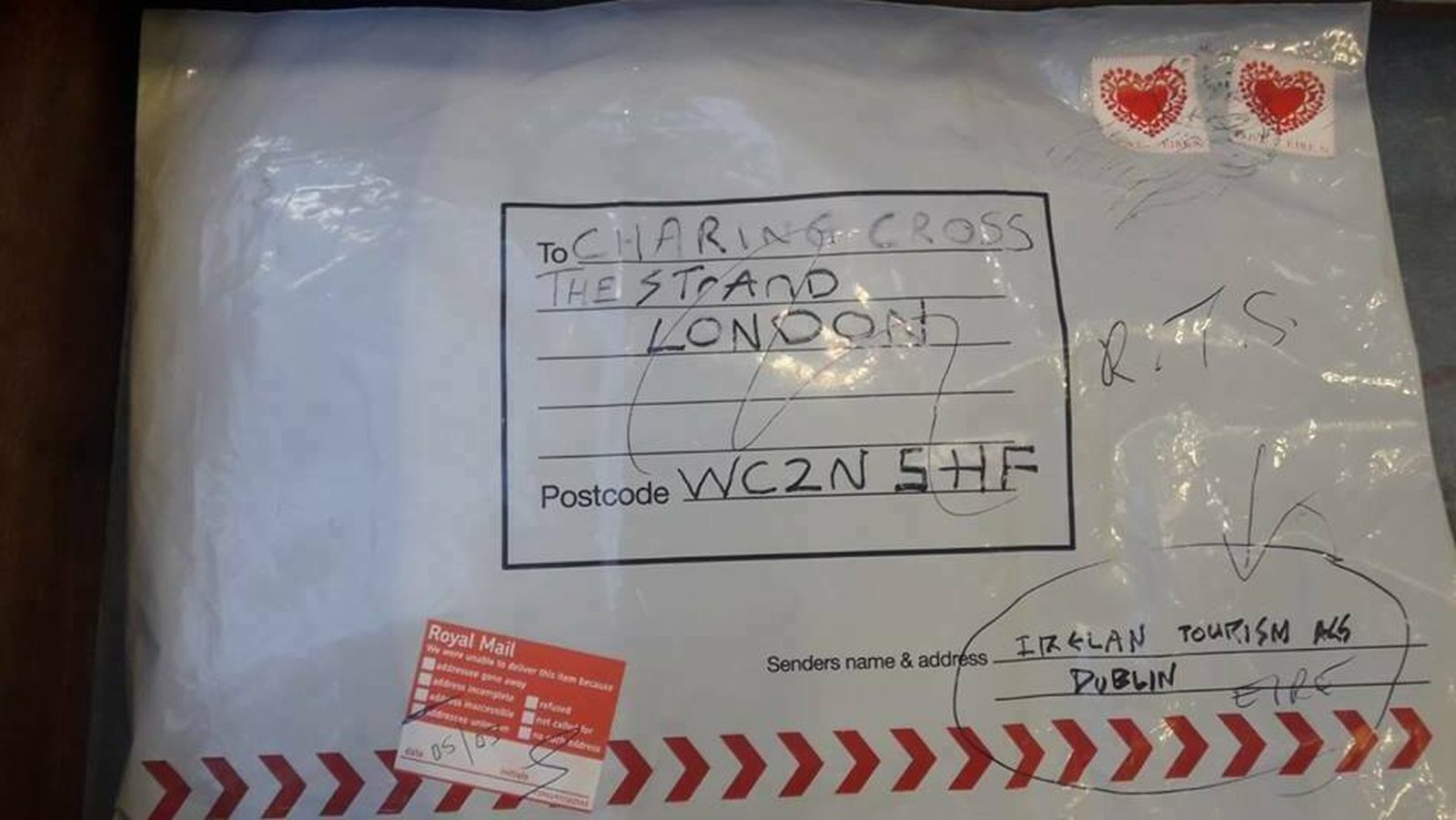 Suspect package in Limerick linked to UK letter bombs