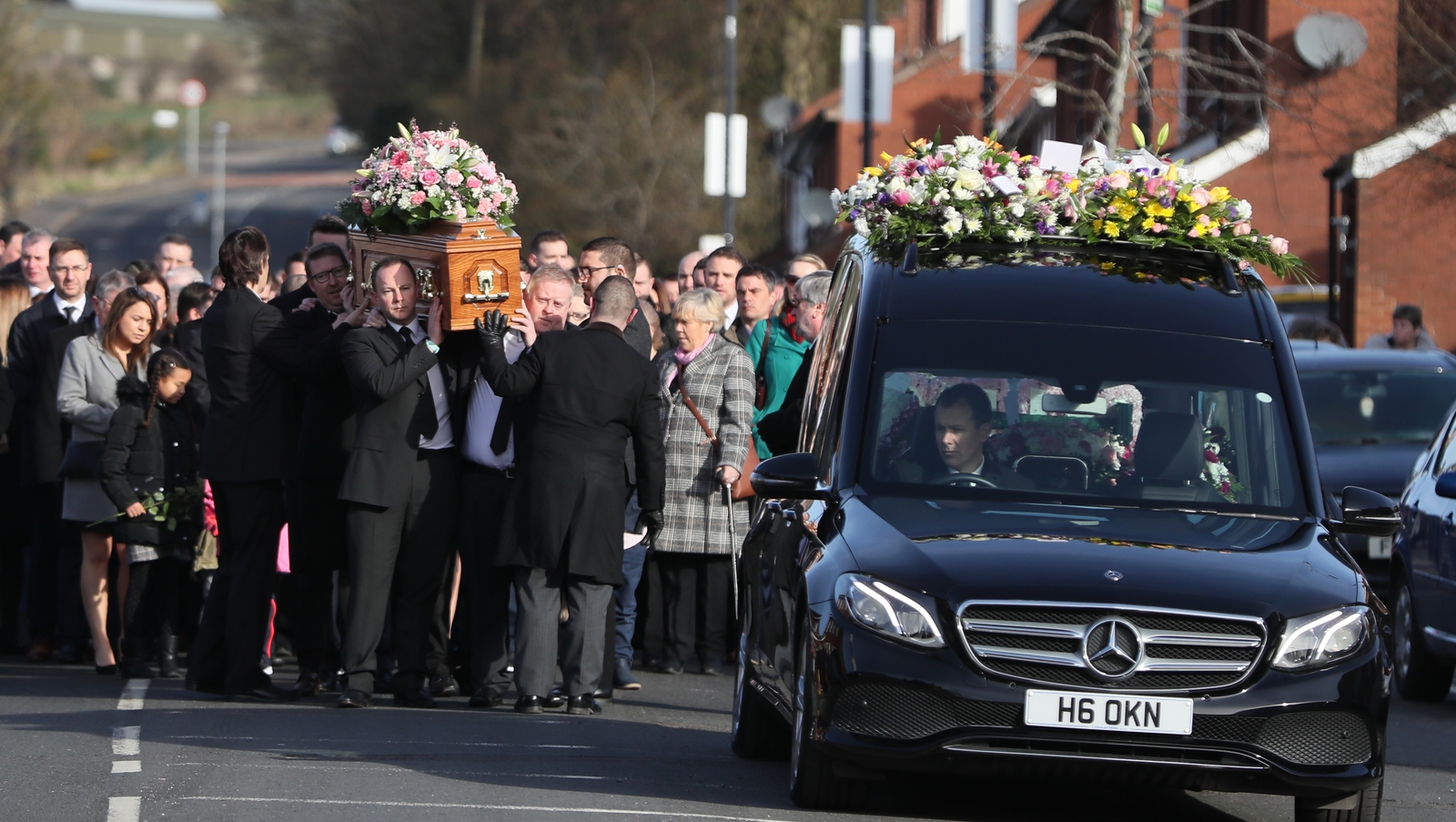 Hundreds attend funeral of Ruth Maguire in Belfast