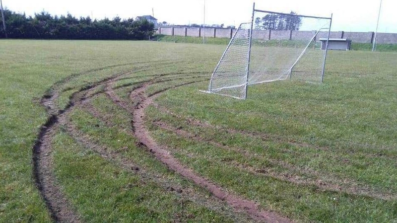 Vandals cause major damage to GAA club pitch in Galway