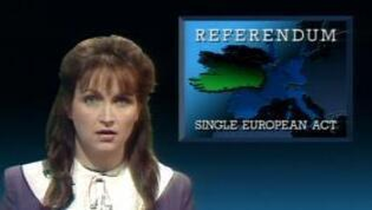 RTÉ Archives | Collections | Single European Act And RTÉ