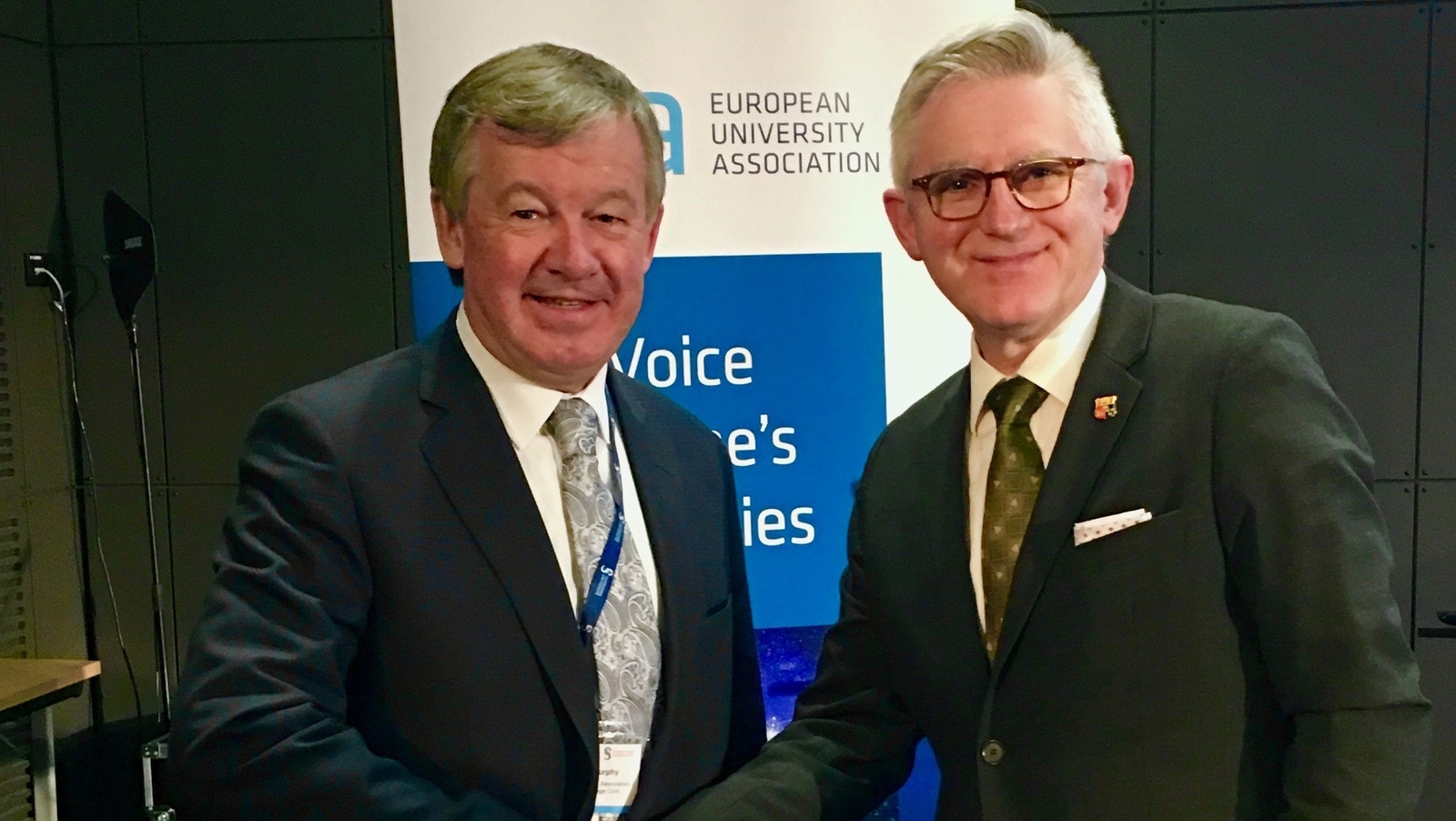 Dr Michael Murphy elected head of EU University group