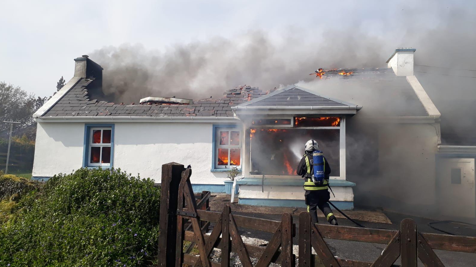 Two houses gutted in Donegal gorse fire