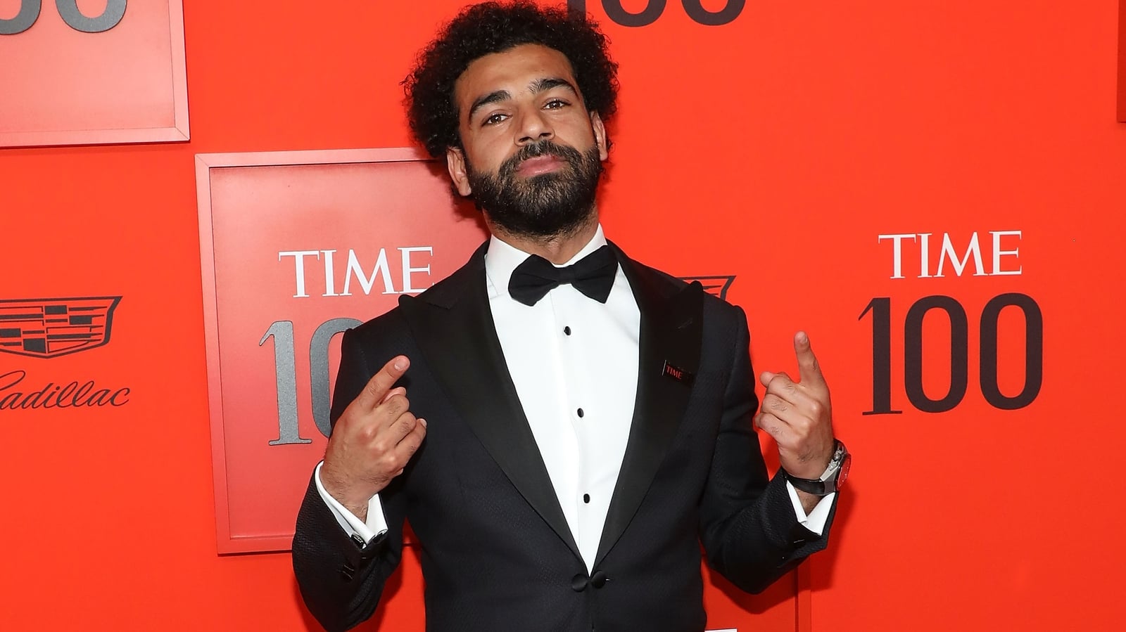 Salah attends bash for world's most influential people
