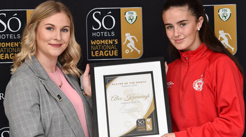 Shels star Kavanagh scoops player of the month award