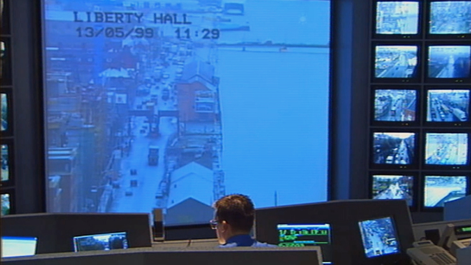 RTÉ Archives | Environment | Dublin Traffic Control Centre