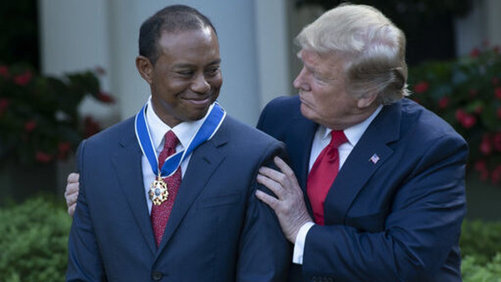 Tiger Woods awarded America's highest civilian honour