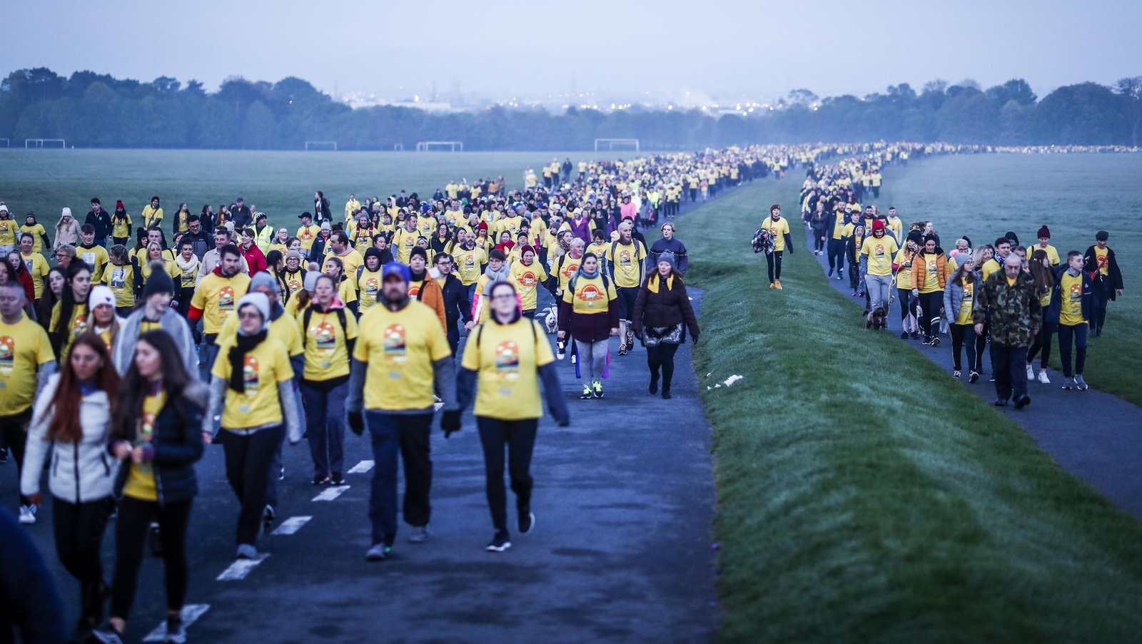 Thousands across Ireland walk from Darkness Into Light