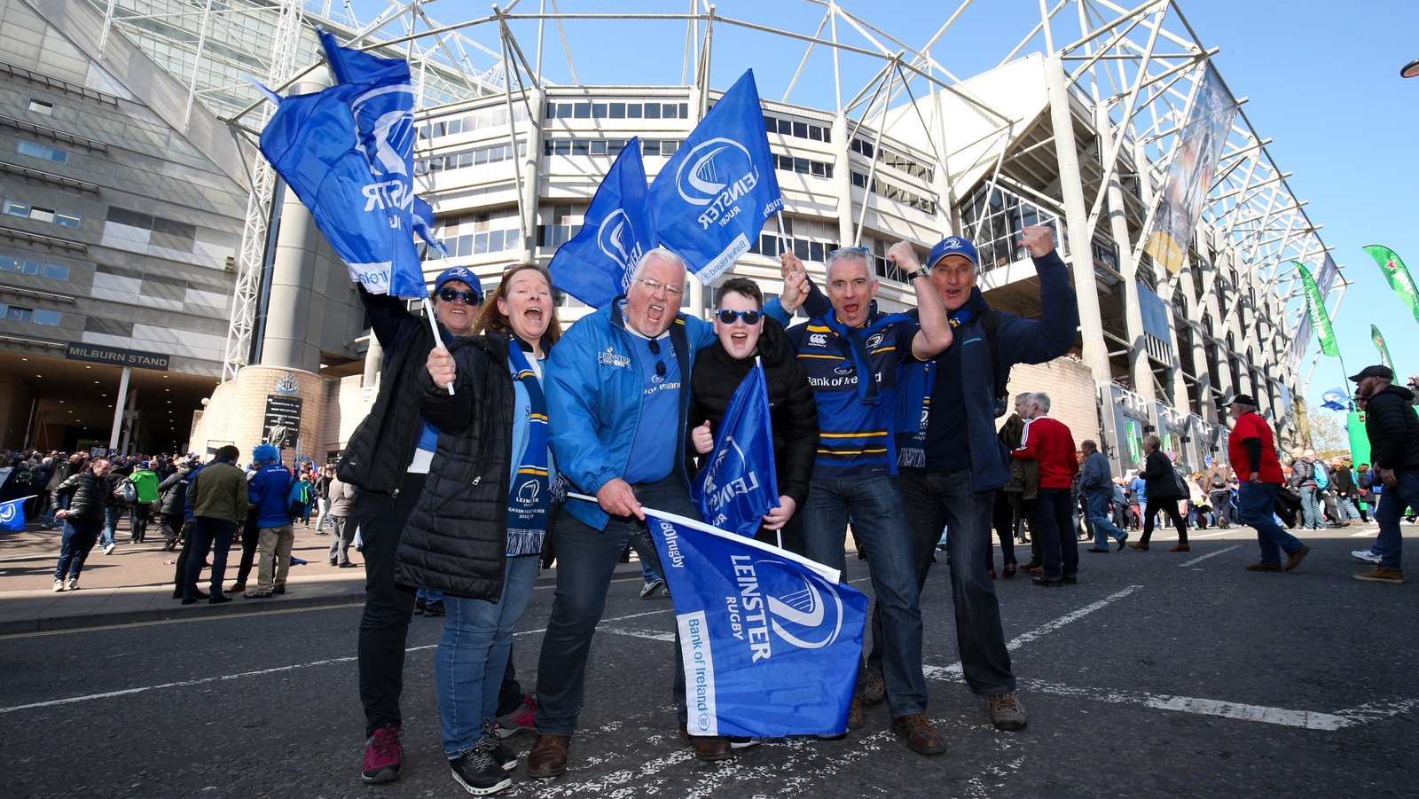 Leinster want to pay back 'unbelievable' fans