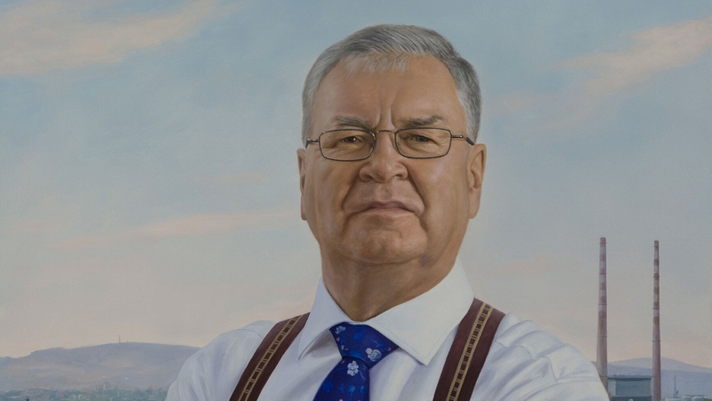 Joe Duffy portrait takes pride of place at RHA Annual Exhibition