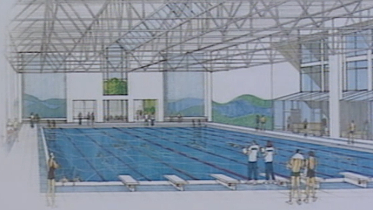 RTÉ Archives | Sports | Fifty Metre Pool For Limerick