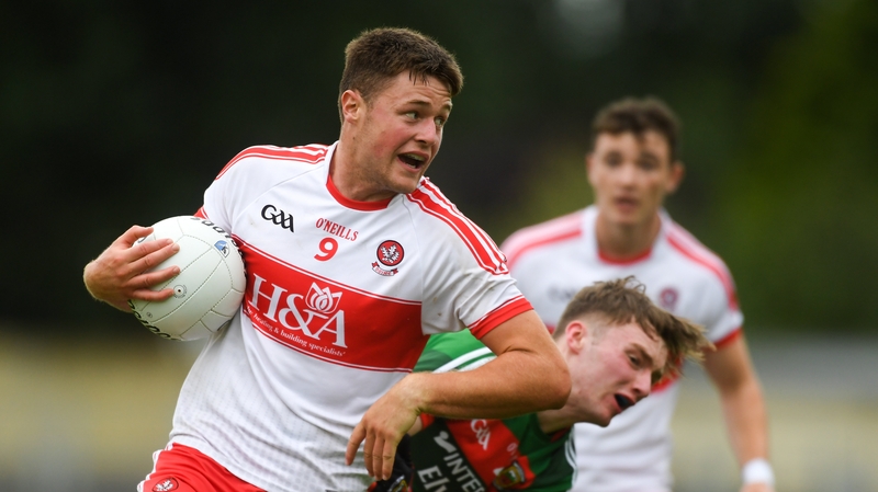 Rafferty goal crucial as holders Derry advance to final