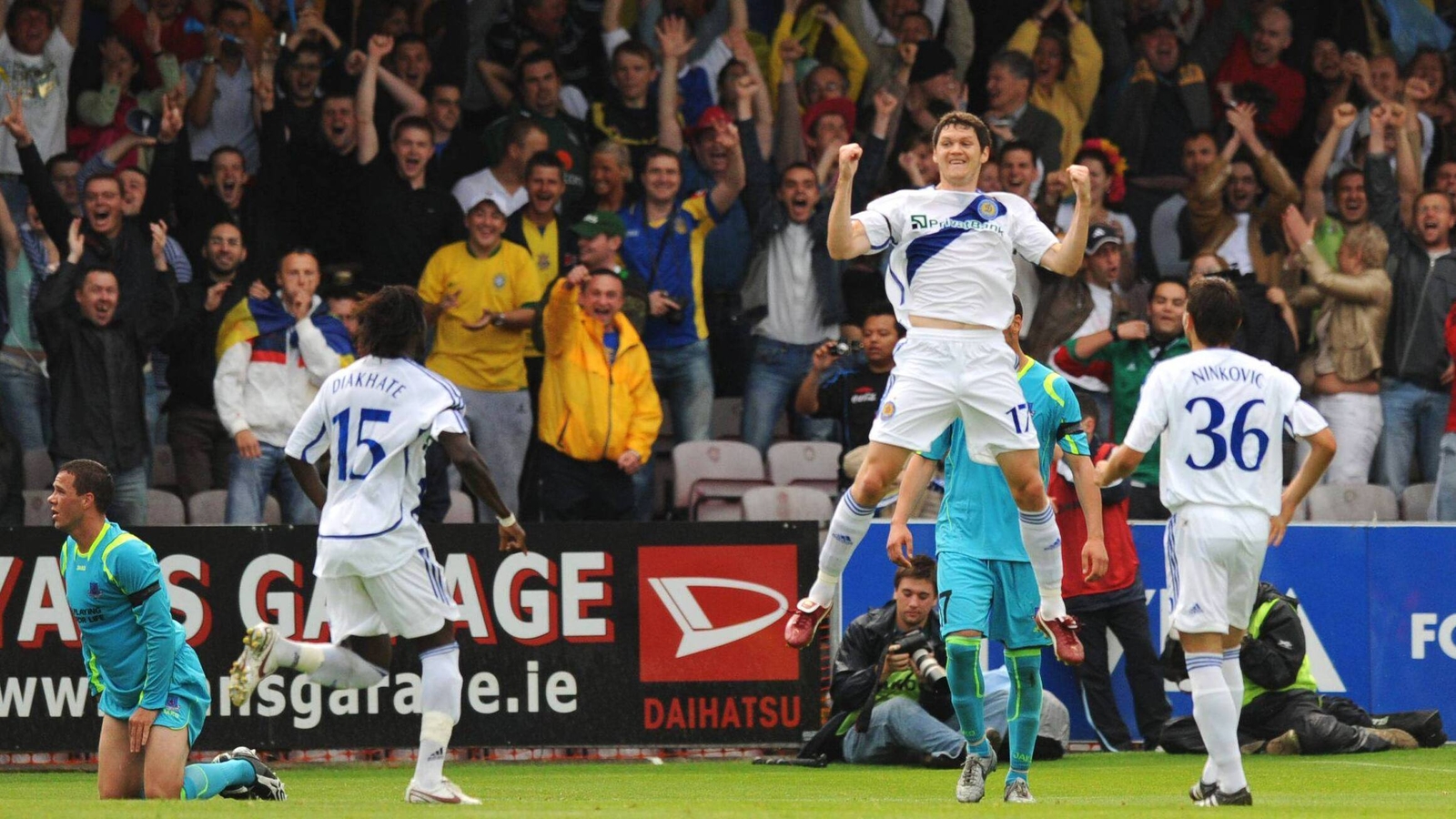 'I can still see it hitting the inside of the post'