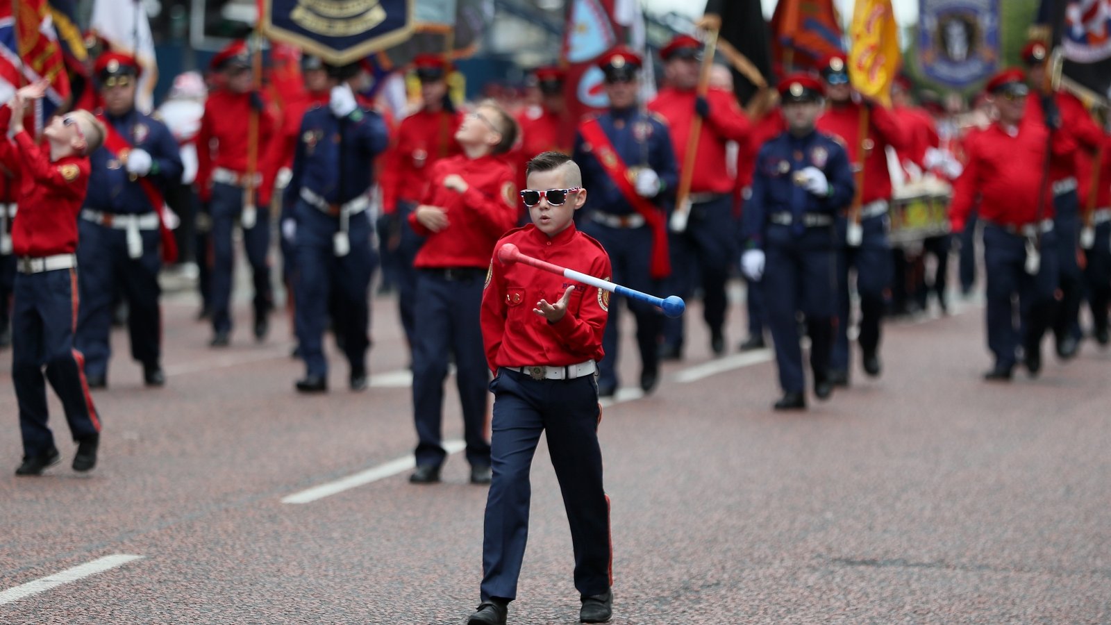 Thousands march in NI to mark Twelfth of July