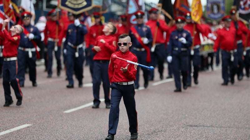 Thousands march in NI to mark Twelfth of July