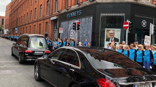 Penneys staff form guard of honour for founder Ryan