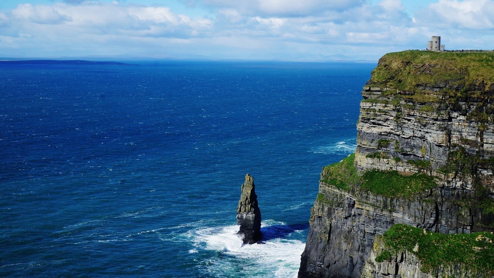 O'Brien's Tower at Cliffs of Moher restored